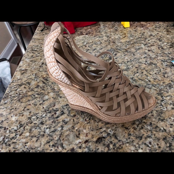 Christian Louboutin | Shoes | Christian Louboutin Red Bottom Wedges ...